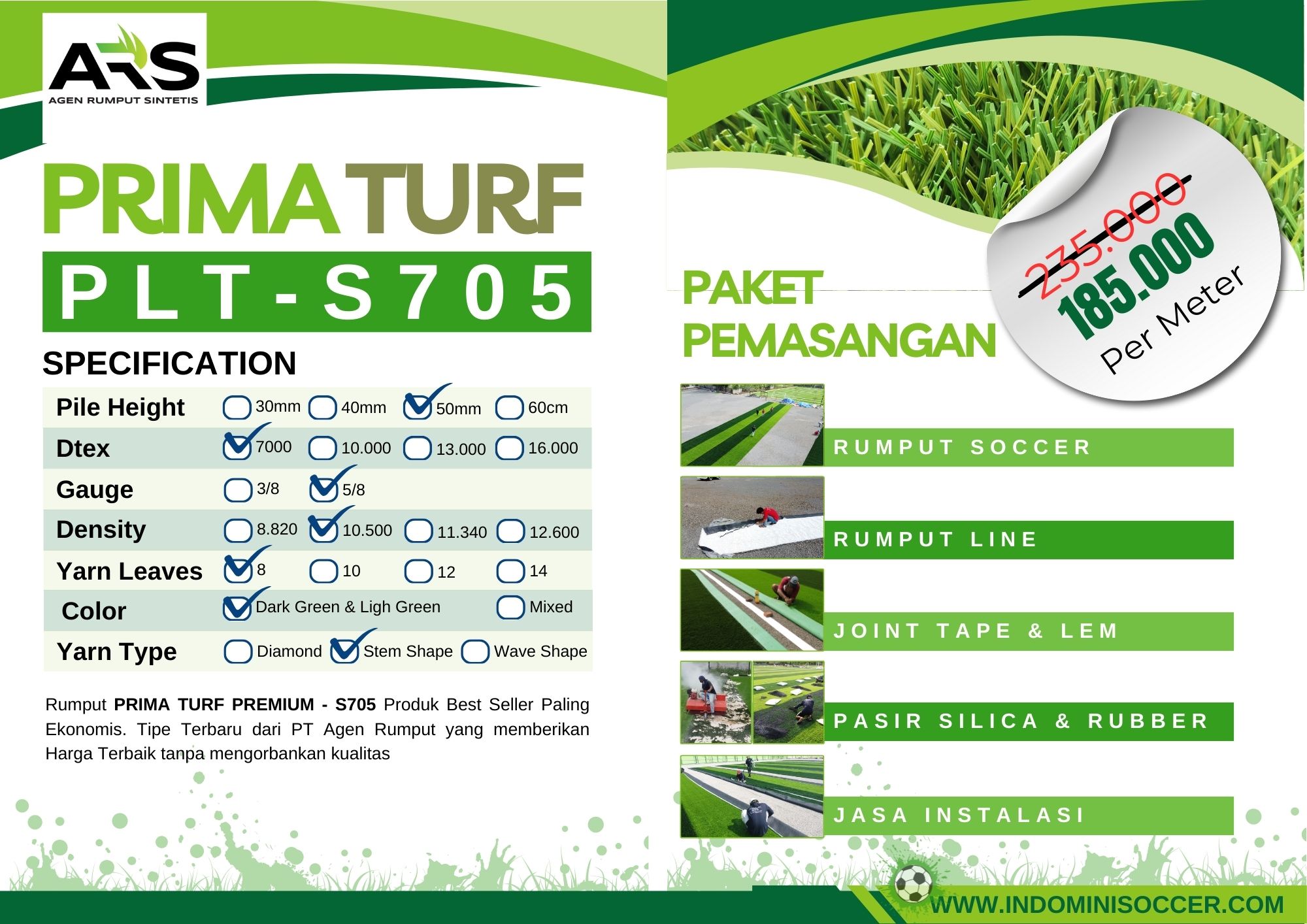 RAB Lapangan Mini Soccer | Estimasi Biaya